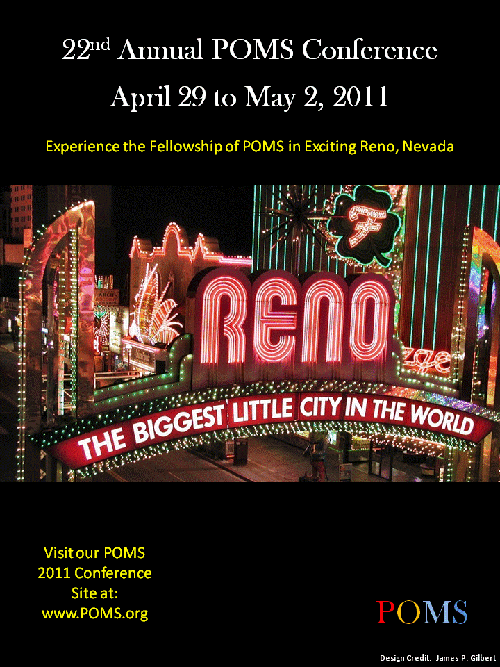 POMS 22nd Annual Conference